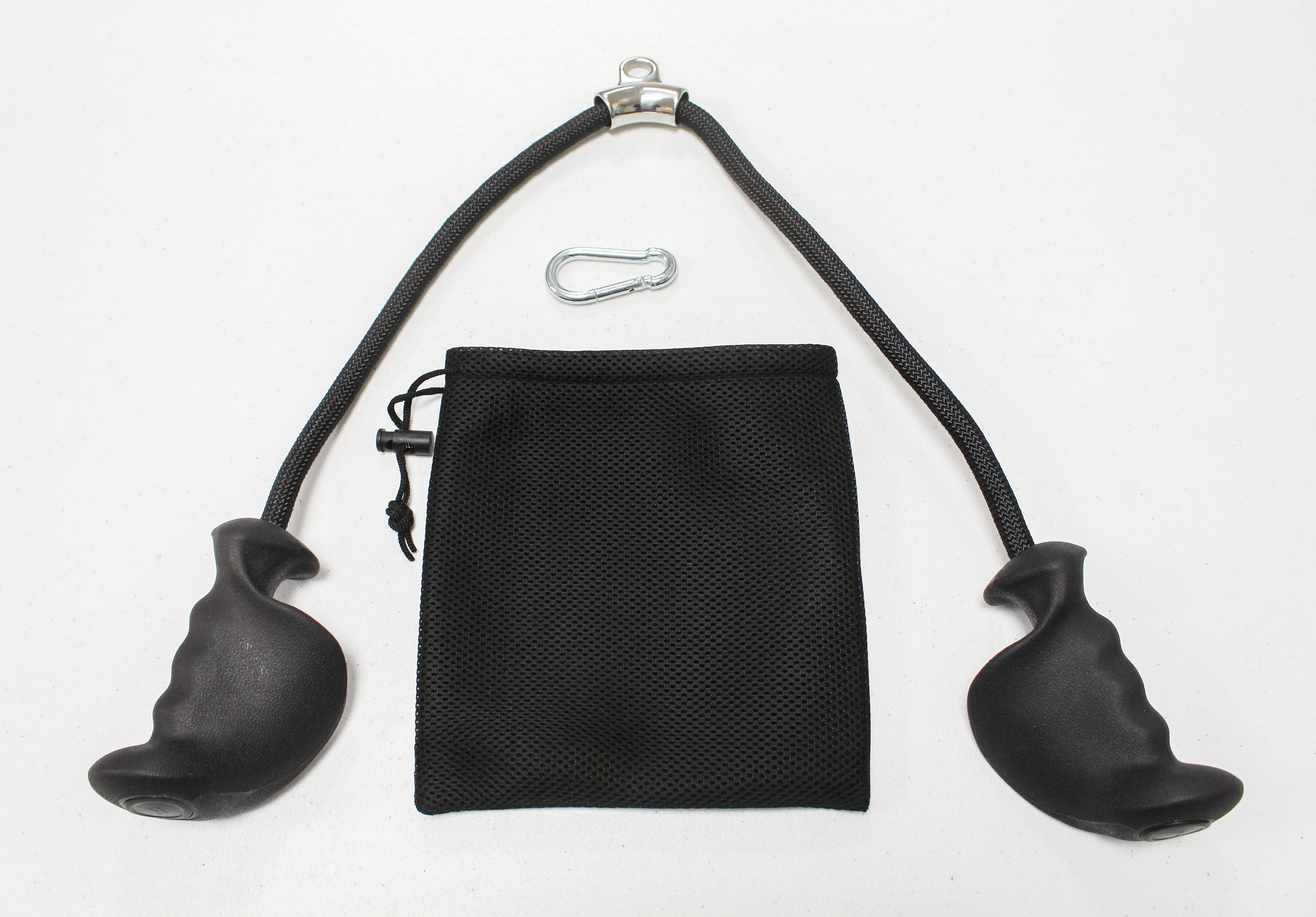 HXD-ERGO ERGONOMIC TRICEP ROPE PULLDOWN W/ Ergo Handles (Palm hand gri