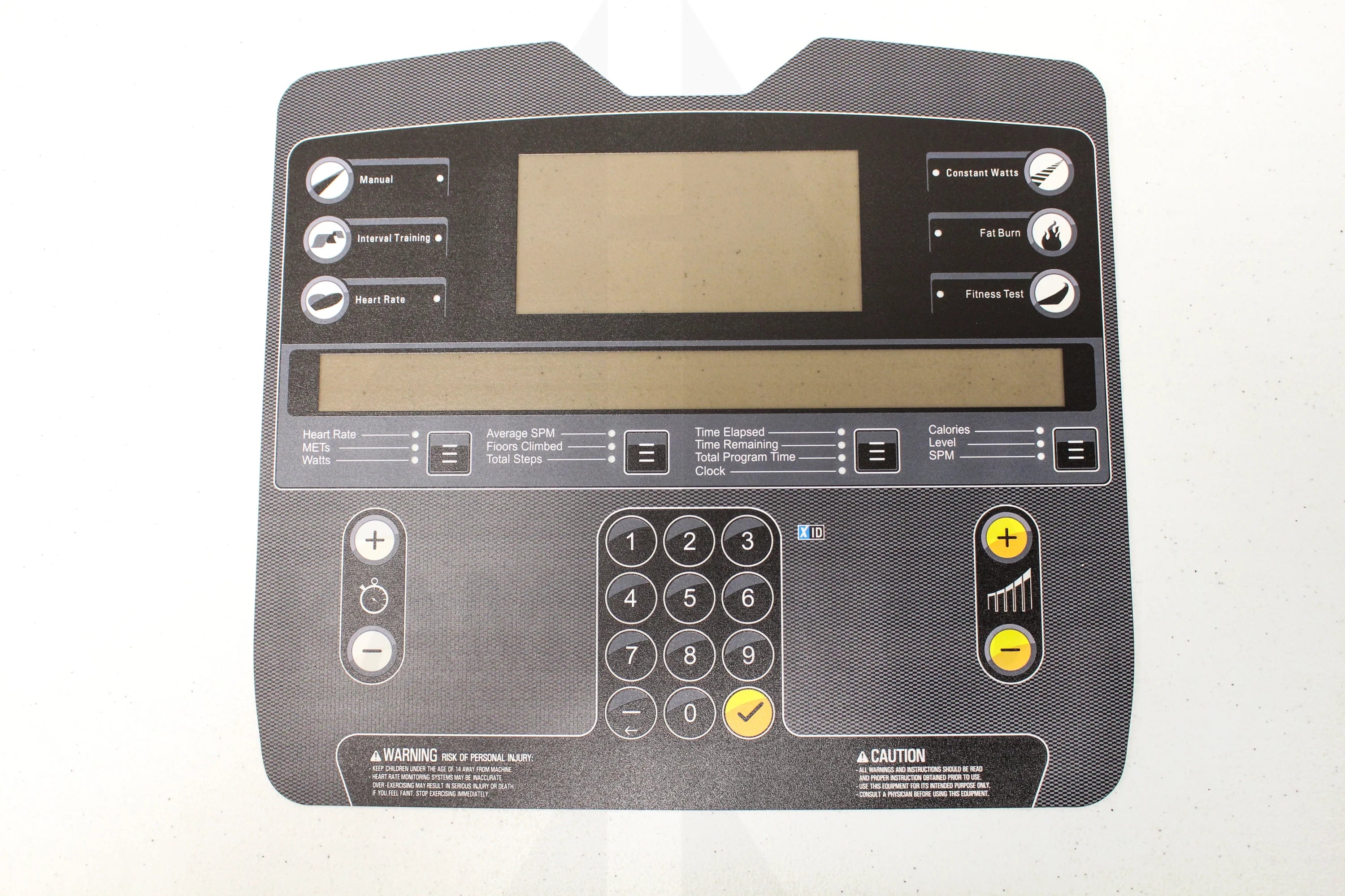 OVERLAY/KEYPAD FOR MATRIX CLIMBMILL/STEPPER