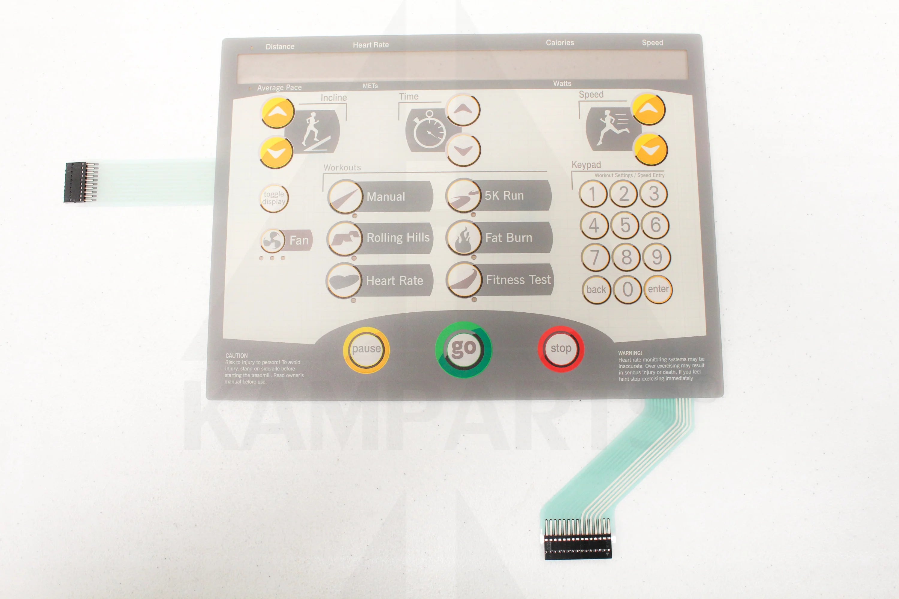 OVERLAY/KEYPAD (MATRIX T5X-05) TREADMILL
