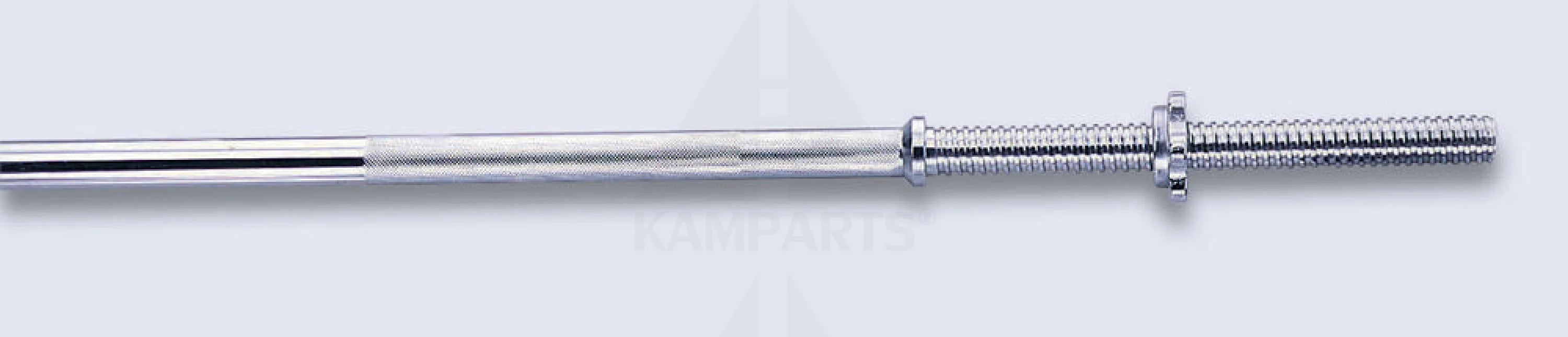 Threaded Barbell Bar - 1” x 60” with Star Lock Collars