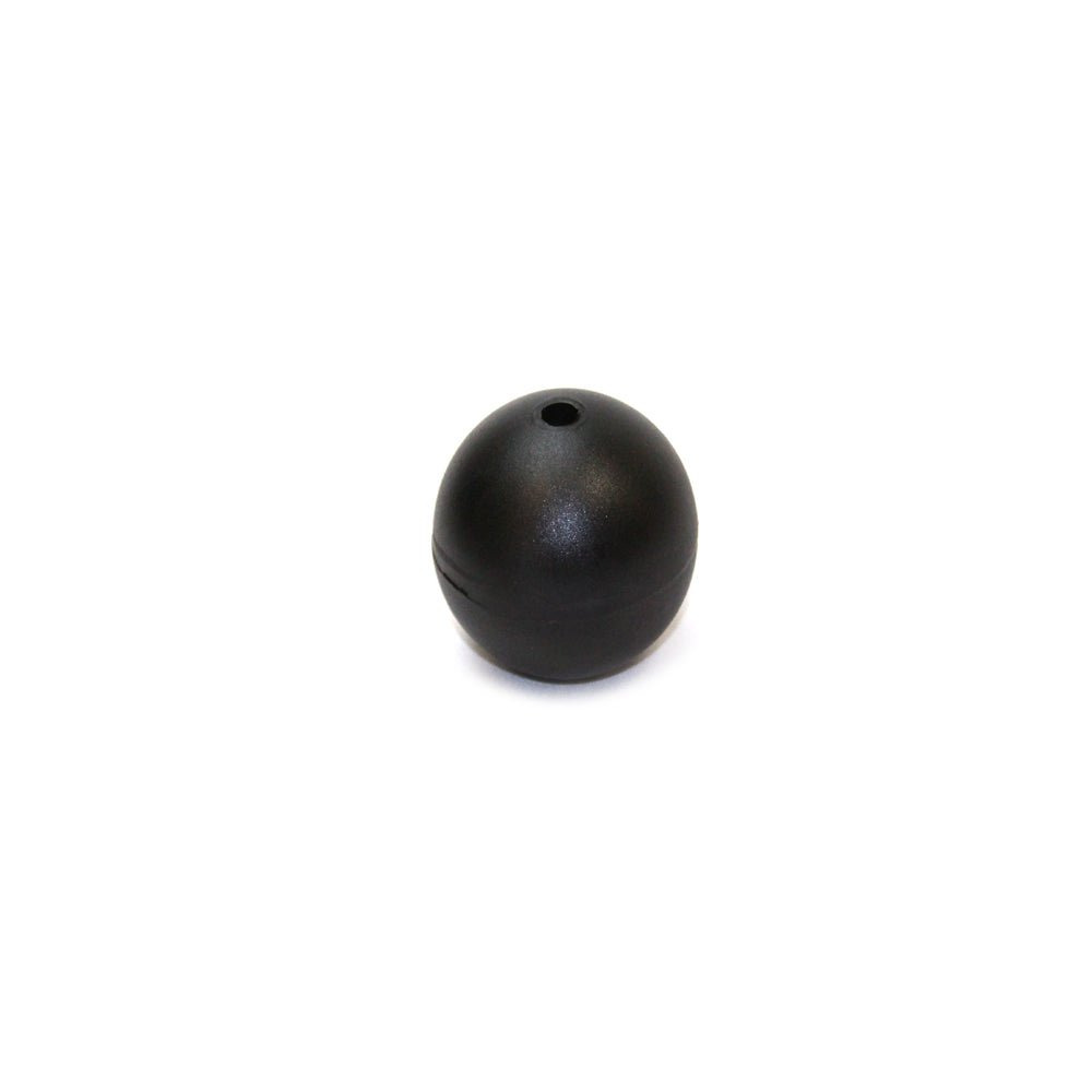 Black Nylon Stopper 1-3/4", 1/4" I.D., (Fits 3/16" Cable)